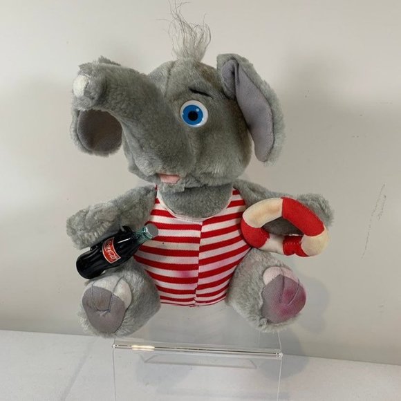 Coca Cola | Toys | Vintage 993 Cocacola Plush Collection 6 Elephant In ...